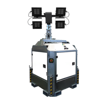 Cube + Hybrid LED Lighting Tower | iGO2Zero Clean Energy Equipment