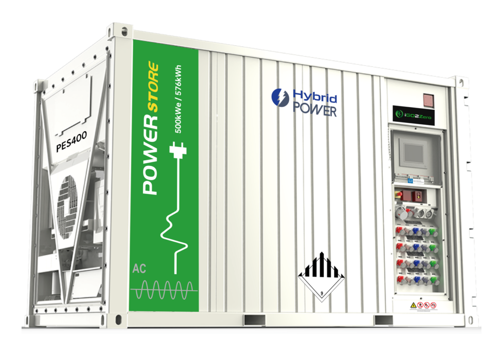 500kVA Portable Energy Storage | iGO2Zero Clean Energy Equipment